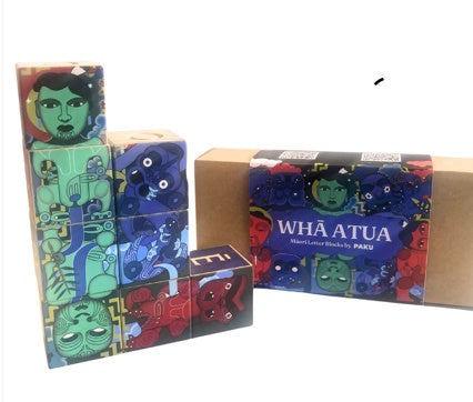 Paku Wha Atua - Maori Letter Blocks – Unity Collection