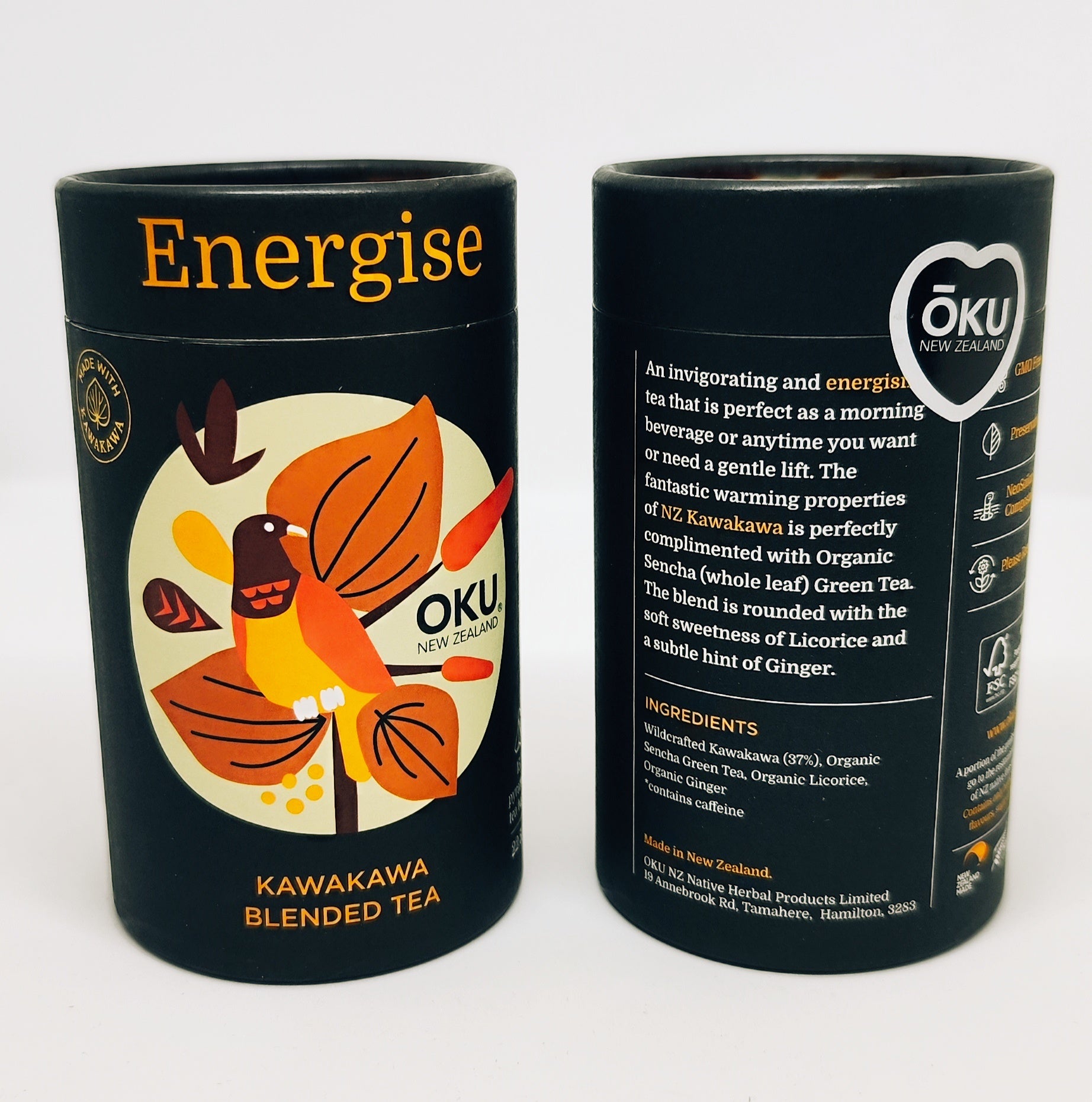 OKU - Tea Energise Kawakawa Blended – Unity Collection
